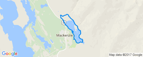 Morfee Lake Trail East Multi Trail - Mackenzie, BC