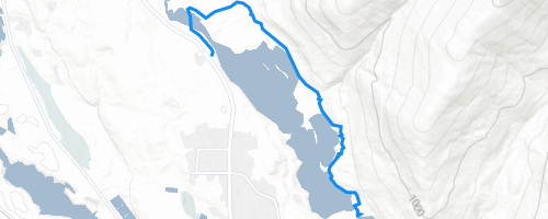 Morfee Lake Trail East Multi Trail - Mackenzie, BC