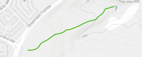 MacEwan Uplands Mountain Biking Trail - Calgary, Alberta