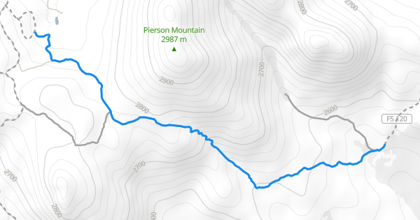 Homestead Meadows Hiking Trail - Estes Park, Colorado