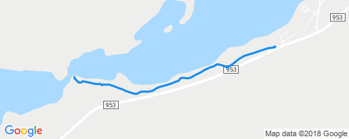 Jacobsen Bay Trail (from Land of Loon to Bridge) Mountain Biking Trail ...