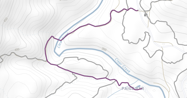 Peltier Campground Mountain Biking Trail - Redding