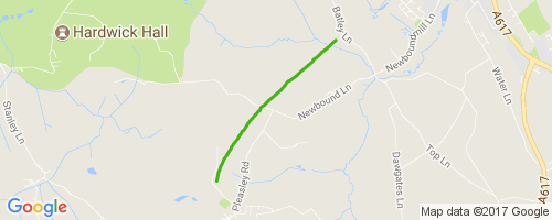 teversal trail - teversal to rowthorn trail Mountain Biking Trail