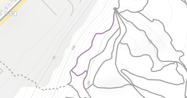 Three Views Mountain Biking Trail - Pupukea, Hawaii