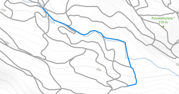 Waterfall Mountain Biking Trail - Pupukea, Hawaii