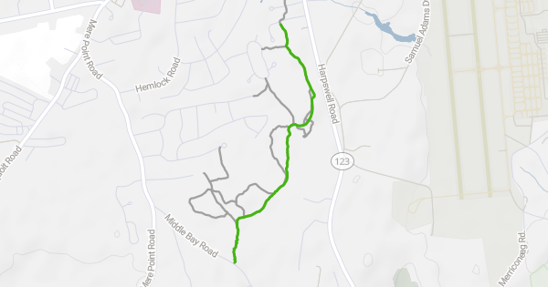 Common Corridor Mountain Biking Trail - Brunswick, Maine