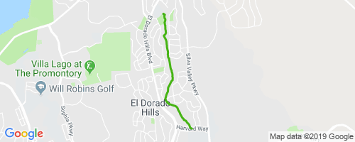 New York Creek Trail Mountain Biking Trail - El Dorado Hills, CA