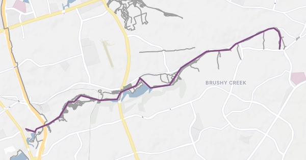 West Brushy Creek Trail Multi Trail - Cedar Park, Texas