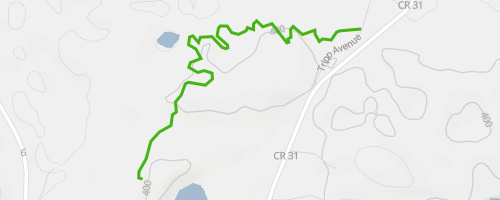 Cuyuna Connector - Southbound Mountain Biking Trail - Cuyuna, MN