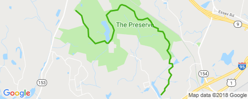 Ingham Hill Trail Mountain Biking Trail - Old Saybrook