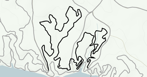 Millstone Mountain Biking Trail - Chesterfield, Virginia