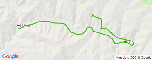 Route of the Hiawatha Mountain Biking Trail - Mullan, ID