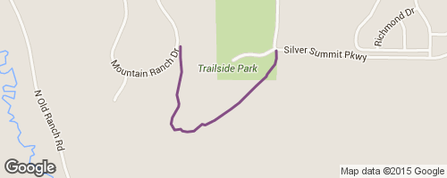 Trailside Return Mountain Biking Trail - Park City, Utah
