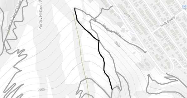 PCMR Conn Mountain Biking Trail - Park City, UT
