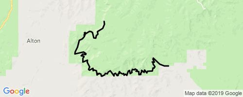 Grand View Mountain Biking Trail - Panguitch, Utah