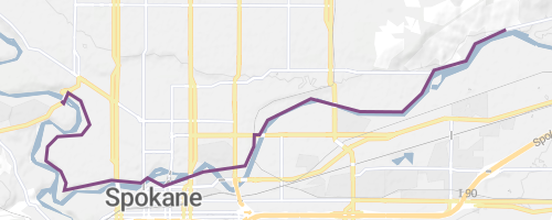 Spokane River Centennial Trail Multi Trail - Spokane, WA