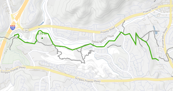 South Poway Sabre Springs (Trans-County) Multi Trail - Poway