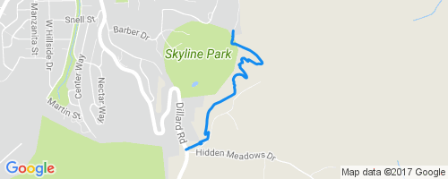 Ridgeline East Mountain Biking Trail - Eugene, Oregon