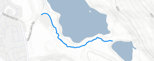 Morfee Lake Trail Multi Trail - Mackenzie, BC