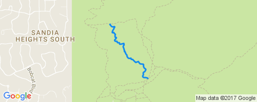 505 Mountain Biking Trail - Albuquerque, New Mexico