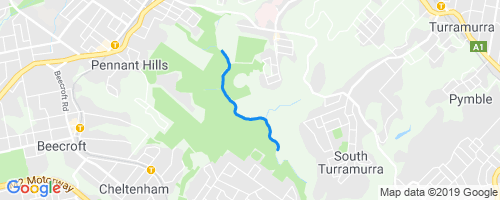 Lane Cove Valley Track Mountain Biking Trail - Hornsby