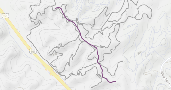 Ridge Top Mountain Biking Trail - Orcutt, California