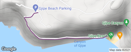 Gjipe Mountain Biking Trail - Riviera, Himare