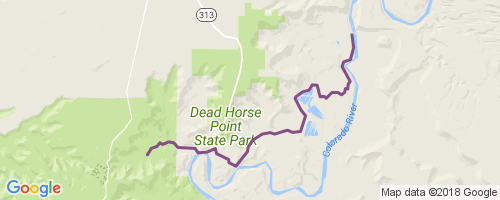 Potash Road Mountain Biking Trail - Moab, Utah