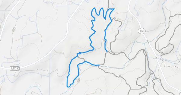 Deer Run Loop Mountain Biking Trail - Columbia, MO