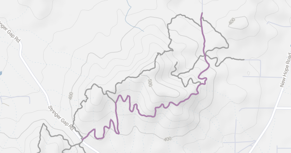 Elk Lane to Stringer Gap access road Mountain Biking Trail - Grants Pass