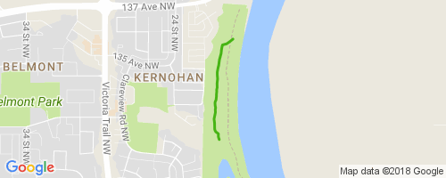 Clareview Highline Mountain Biking Trail - Edmonton