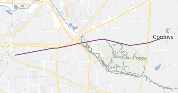 Greenline (Shelby Farms) Mountain Biking Trail - Memphis, TN