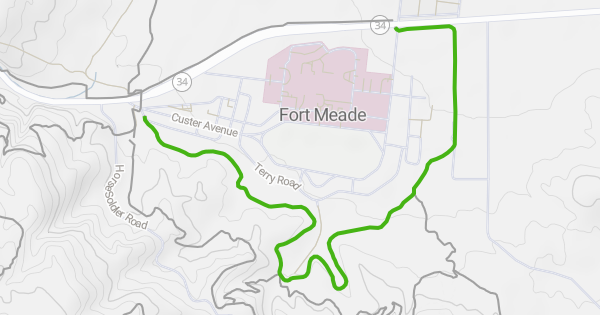 Fort Meade Trail Multi Trail - Sturgis, South Dakota