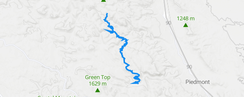 Centennial Trail #89 Mountain Biking Trail - Sturgis, SD