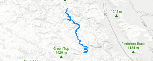 Centennial Trail #89 Mountain Biking Trail - Sturgis, SD