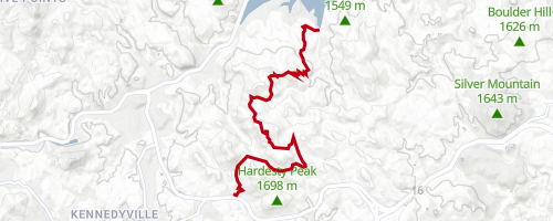 Trail 89 - Flume TH - Samelius TH Mountain Biking Trail - Rapid City
