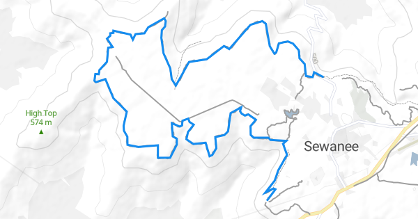Perimeter Trail Mountain Biking Trail - Sewanee, TN