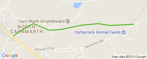 Carn Marth link Mountain Biking Trail - Cornwall