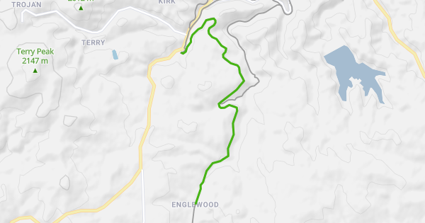 Mickelson Trail - Sugarloaf TH (103.3) to Englewood TH (98.5) Mountain ...