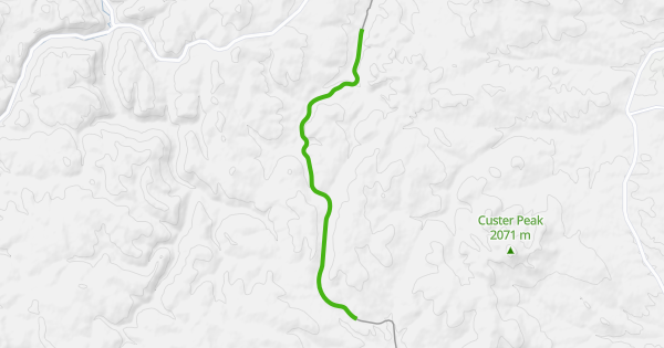 Mickelson Trail - Englewood TH (98.5) to Dumont TH (92.6) Mountain ...