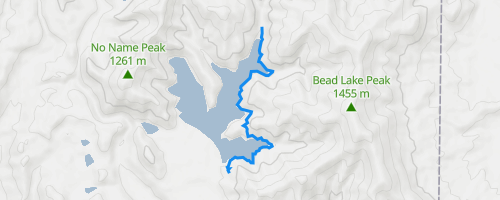 Bead Lake East Shoreline Mountain Biking Trail - Newport