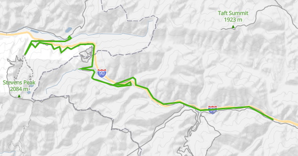Northern Pacific Trail Mountain Biking Trail - Saltese, MT