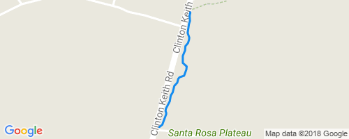 La Cresta Mountain Biking Trail - Murrieta, California