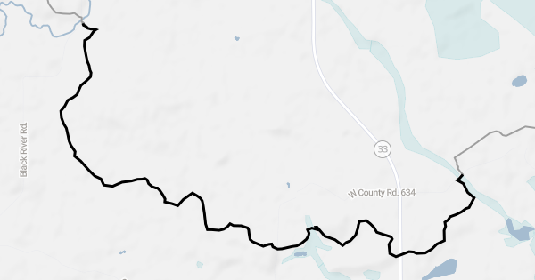 High Country Pathway - South Black River Road to Road 634 Mountain ...