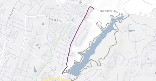 Traditions Bike Path Mountain Biking Trail - Wake Forest