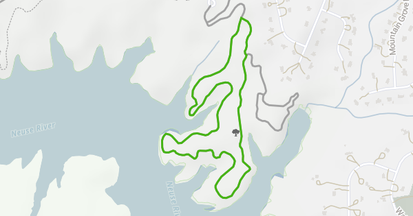 Forest Ridge Main Loop Mountain Biking Trail - Wake Forest