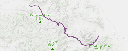 Cave Creek / Trans-Mountain Road Multi Trail - Portal