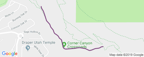 Lower Corner Canyon Multi Trail - Draper, Utah