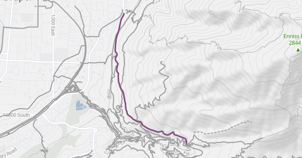 Corner Canyon Road, Lower Multi Trail - Draper, Utah