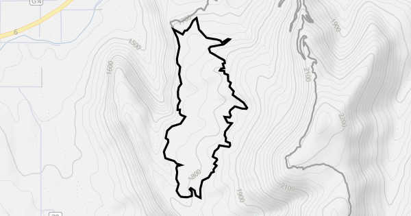 Palisade Rim (upper) Mountain Biking Trail - Palisade